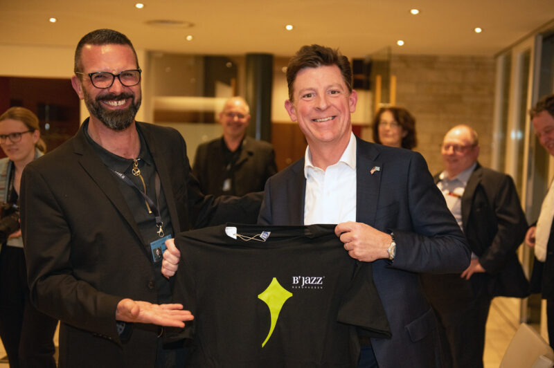 Fotostrecke: US-Generalkonsul Timothy E. Liston besucht Jazzwoche ...