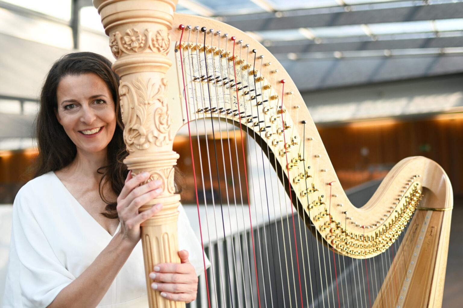 “Summertime” in Raitenhaslach under the sign of the harp with Silke ...